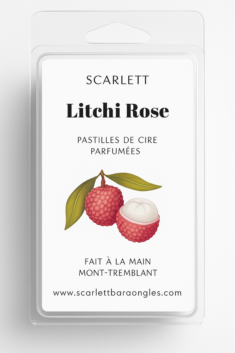 Litchi rose – Scarlett Bar à Ongles